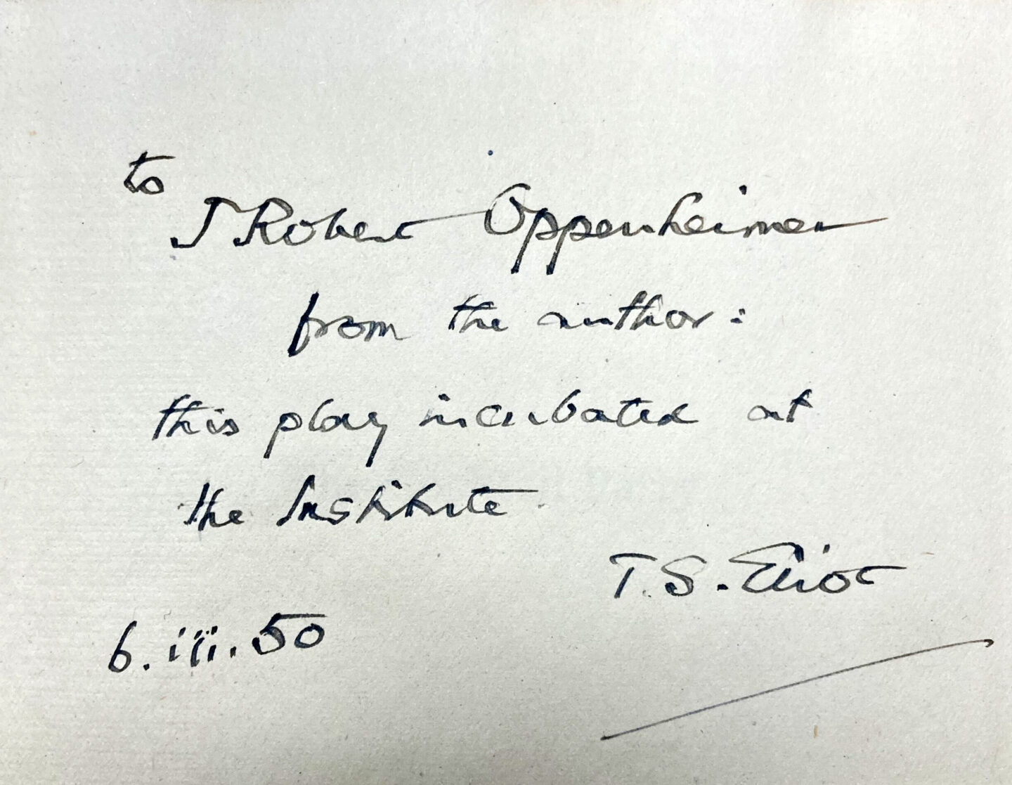 An Open Mind: Robert J. Oppenheimer’s Collection of Books at the ...